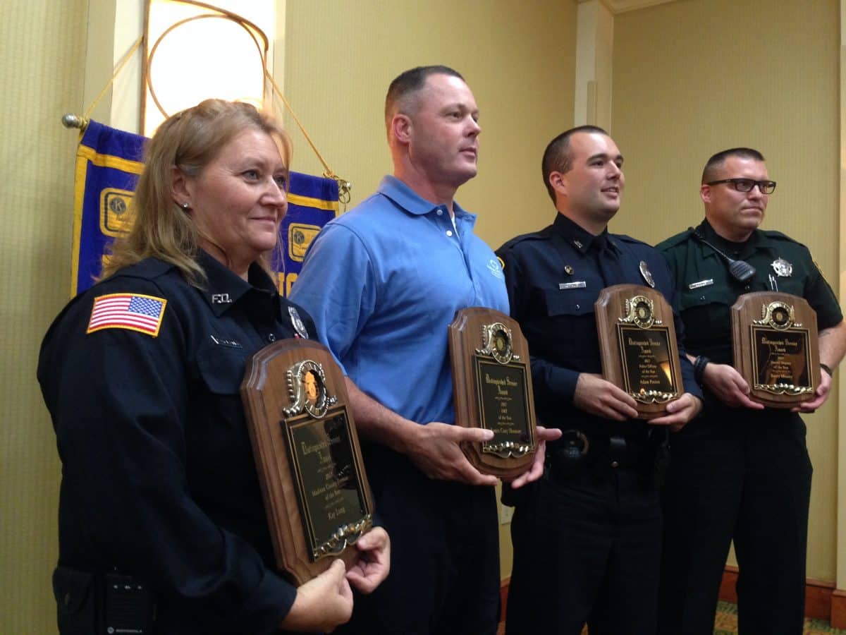 Kiwanis Club honors 'First Reponders of the Year,' during luncheon - Talk-N West TN