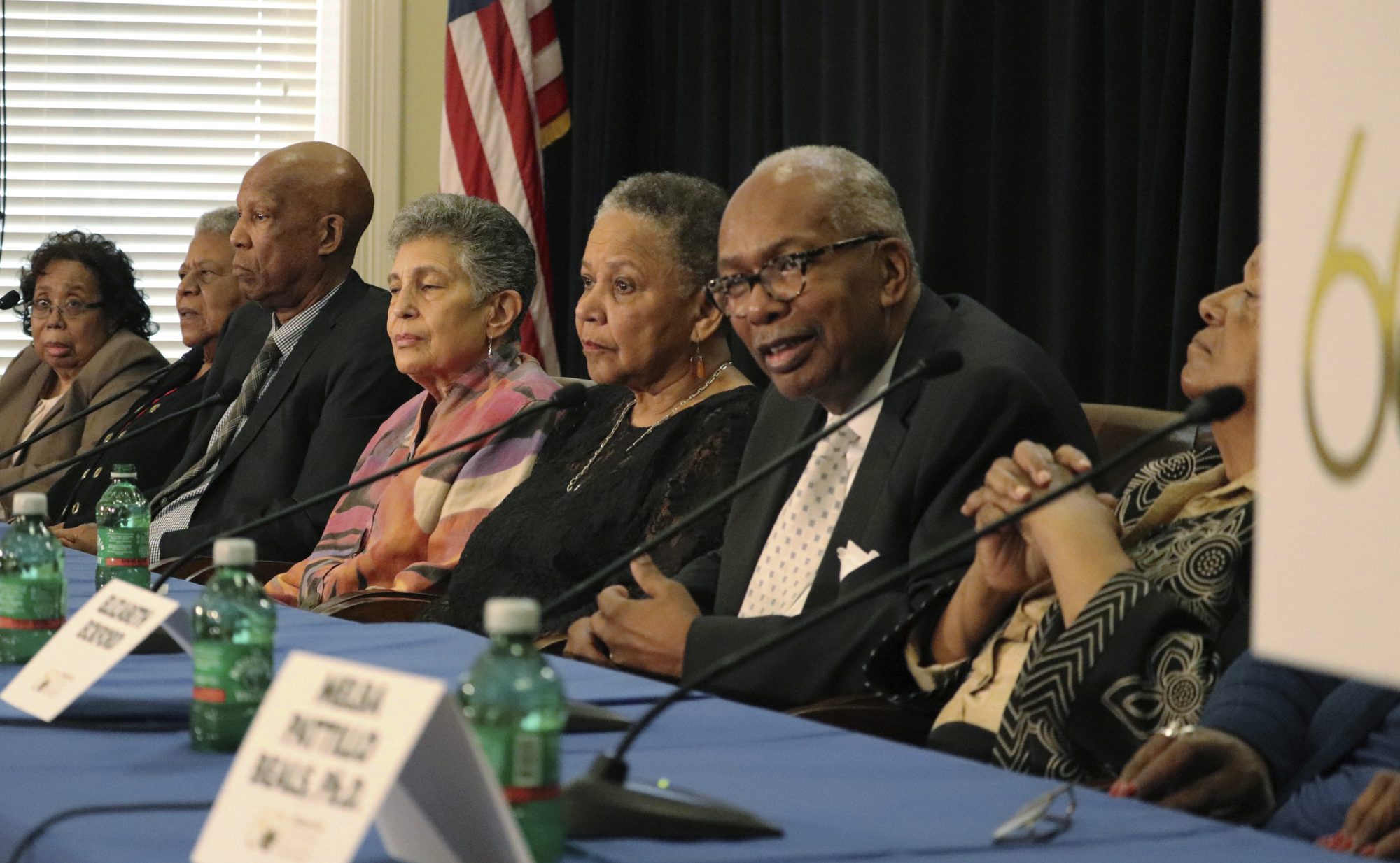 'Little Rock Nine' members mark school's 1957 desegregation - Talk-N ...
