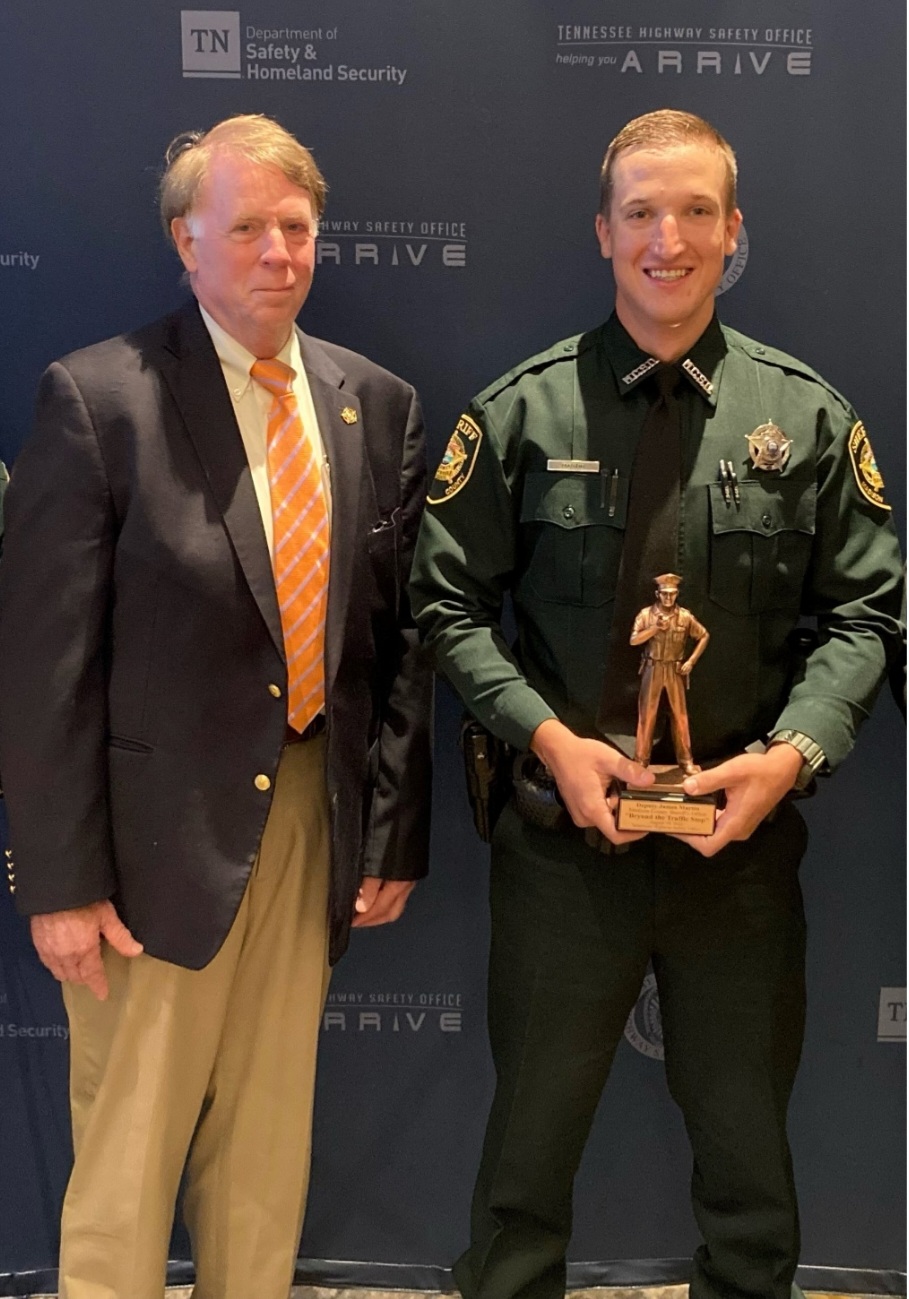 James Martin, Madison County Sheriff's Department, presented ...