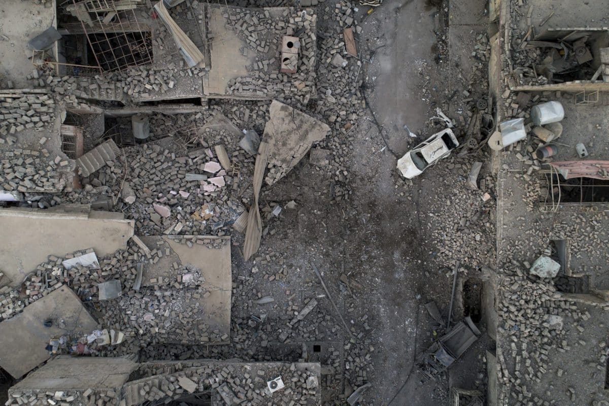AP PHOTOS: Drone captures Mosul's destruction from above - Talk-N West TN