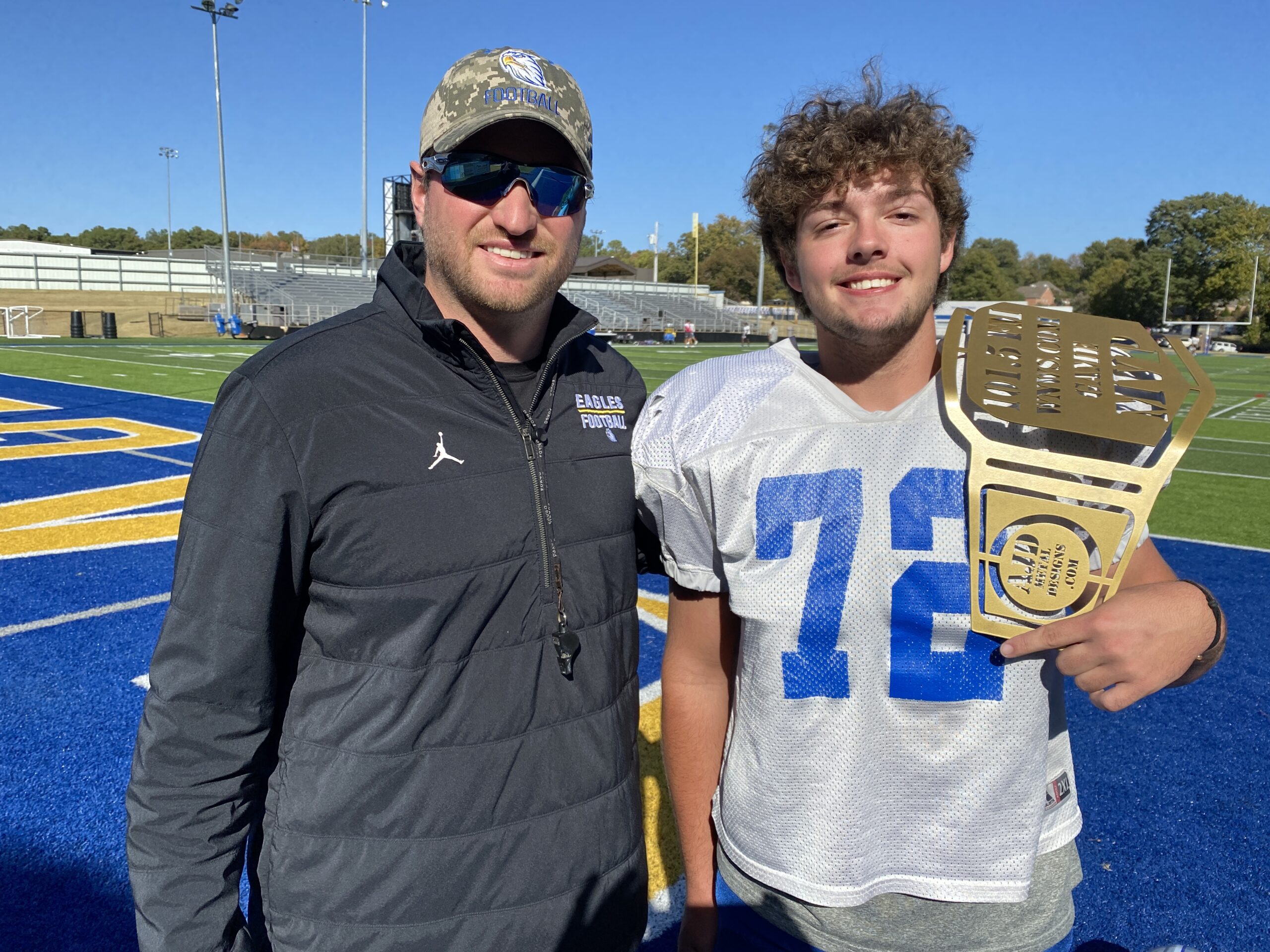 Daltyn DeLoach, Jackson Christian offensive lineman, named 101.5 FM ...