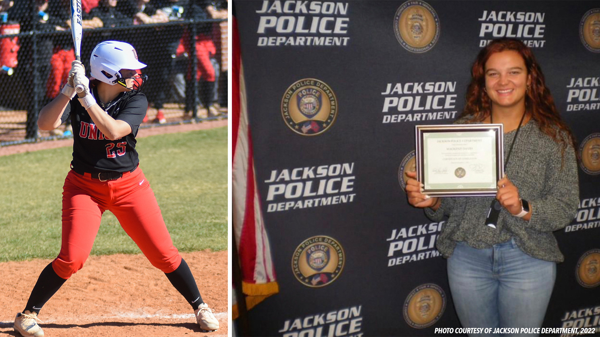 Mackenzie David, Union senior softball player, completes JPD internship ...