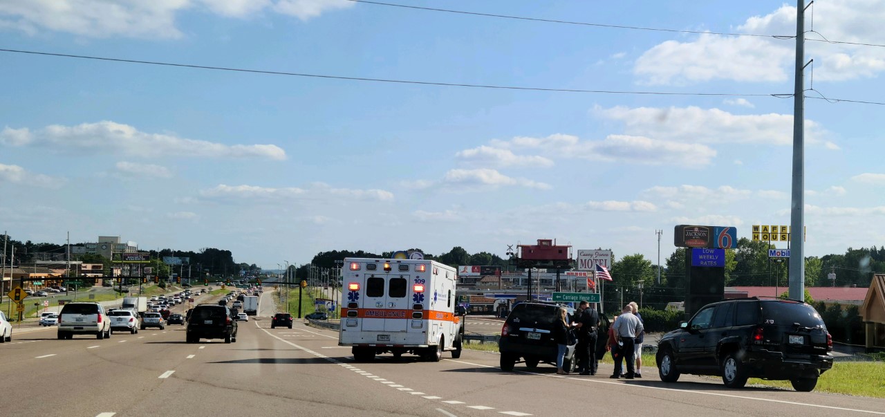 JPD, Medical Center EMS working automobile accident - 45 Bypass near ...