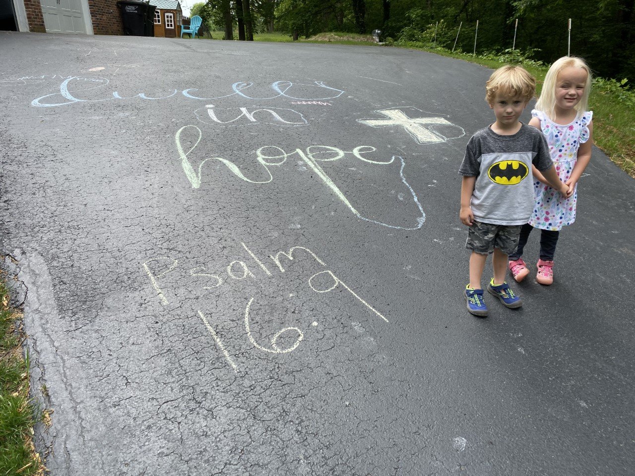 A driveway message for those driving by - Talk-N West TN