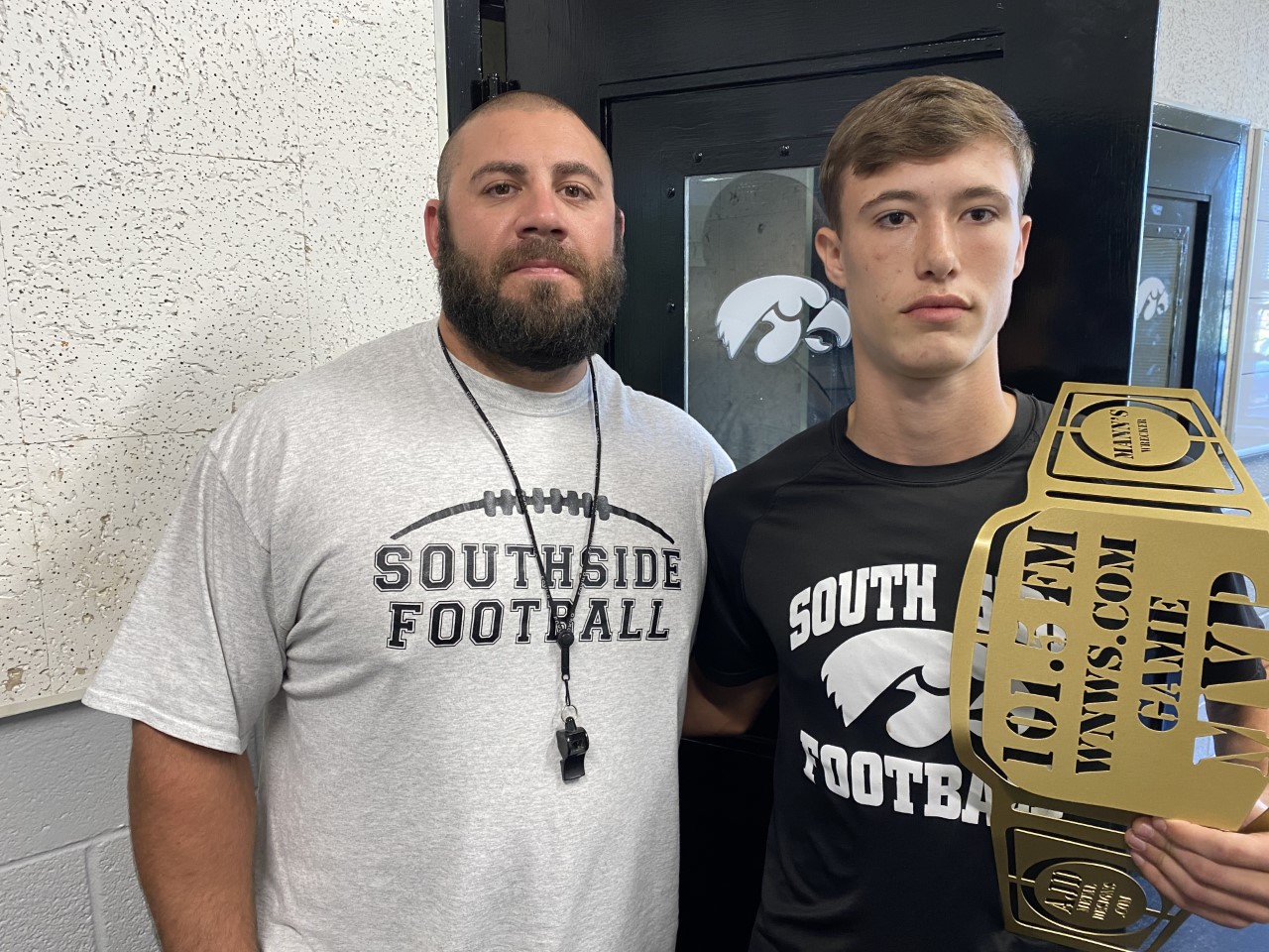 Cole Britton - South Side High School quarterback named 101.5 FM & WNWS ...