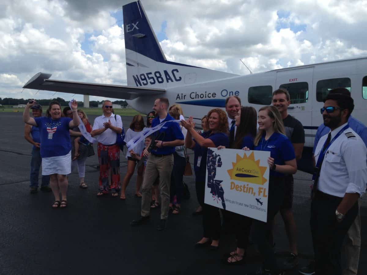 Air Choice One makes inaugural flight from Jackson to Destin, Florida ...