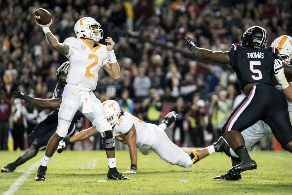 South Carolina rallies from 12 down to beat Vols 27-24 - Talk-N West TN