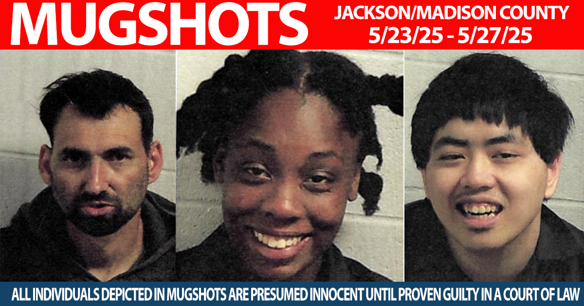 Jackson Mugshots: 05/23/2025 - 05/27/2025 - Talk-N West TN