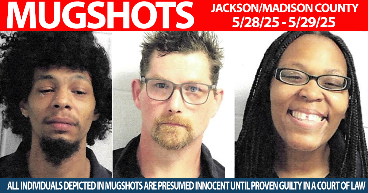 Jackson Mugshots: 05/28/2025 - 05/29/2025 - Talk-N West TN