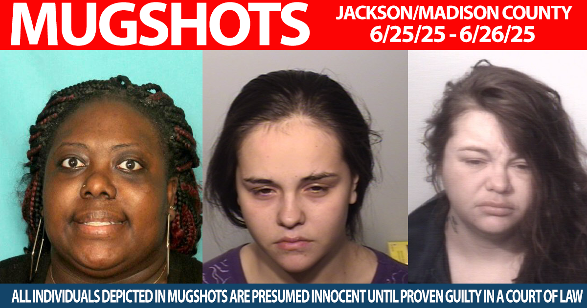 Jackson Mugshots: 06/25/2025 - 06/26/2025 - Talk-N West TN