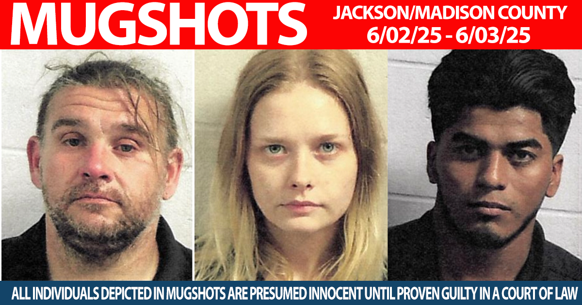 Jackson Mugshots: 06/2/2025 - 06/03/2025 - Talk-N West TN
