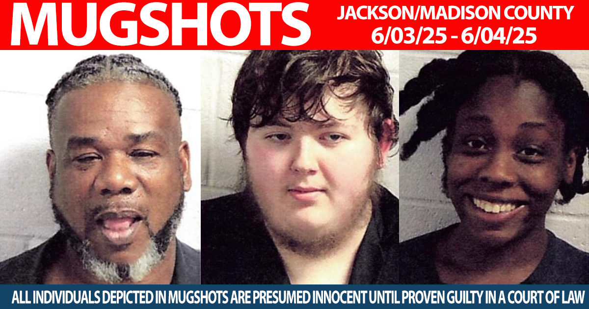 Jackson Mugshots: 06/03/2025 - 06/04/2025 - Talk-N West TN