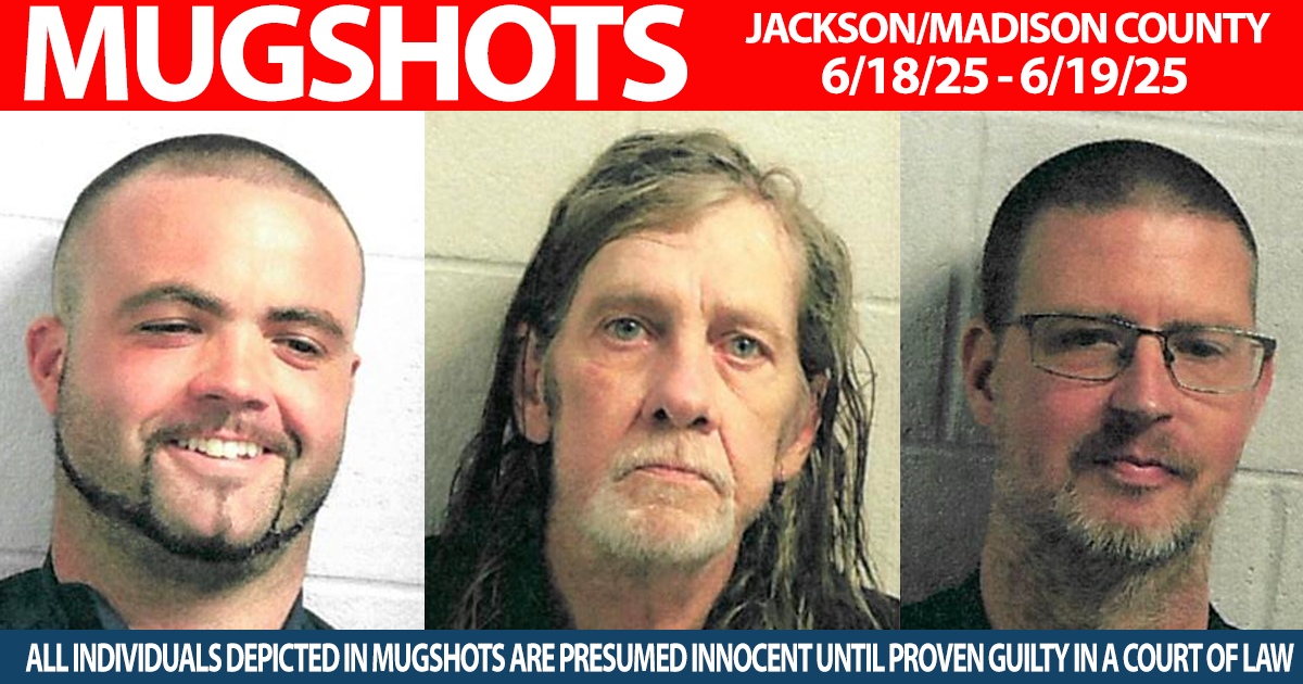 Jackson Mugshots: 06/18/2025 - 06/19/2025 - Talk-N West TN