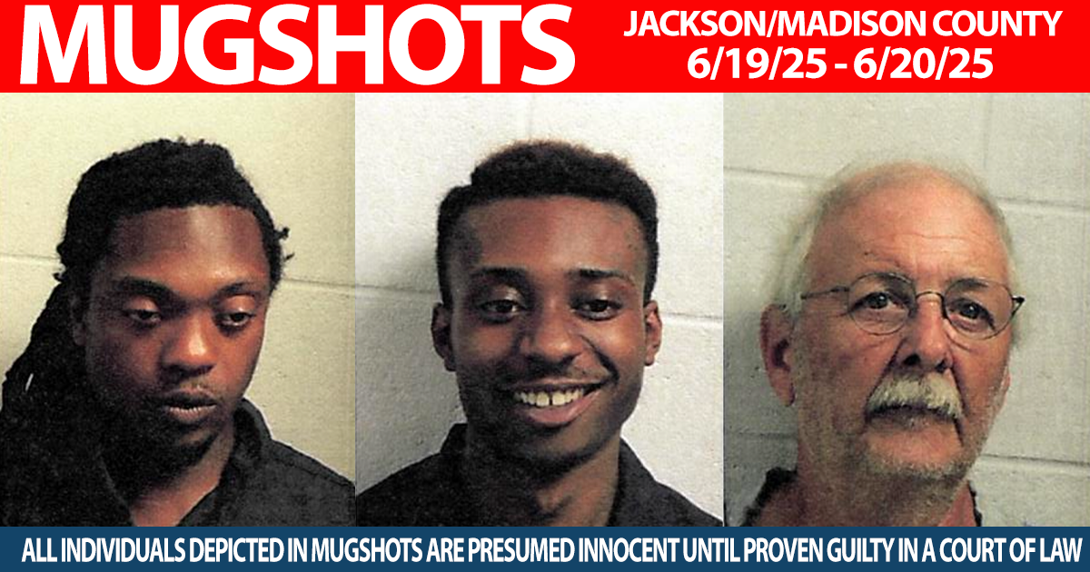 Jackson Mugshots: 06/19/2025 - 06/20/2025 - Talk-N West TN