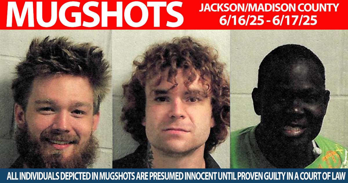 Jackson Mugshots: 06/16/2025 - 06/17/2025 - Talk-N West TN