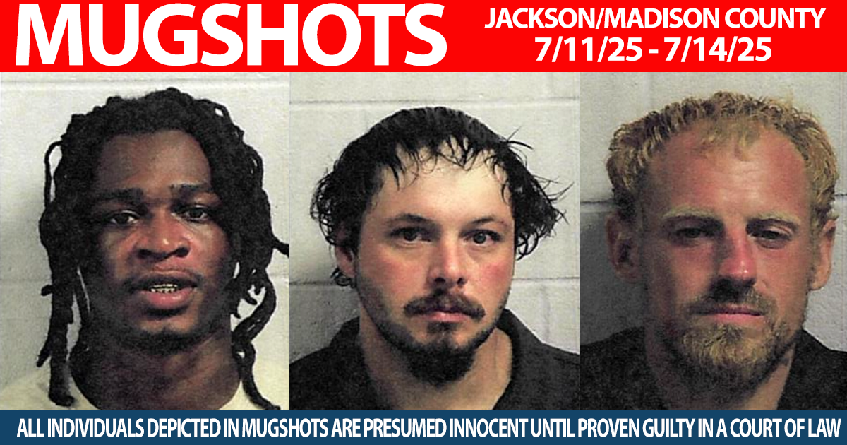 Jackson Mugshots: 07/11/2025 - 07/14/2025 - Talk-N West TN