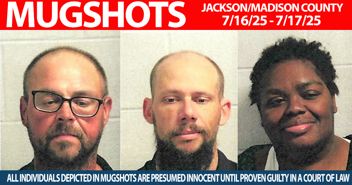 Jackson Mugshots: 07/16/2025 - 07/17/2025 - Talk-N West TN