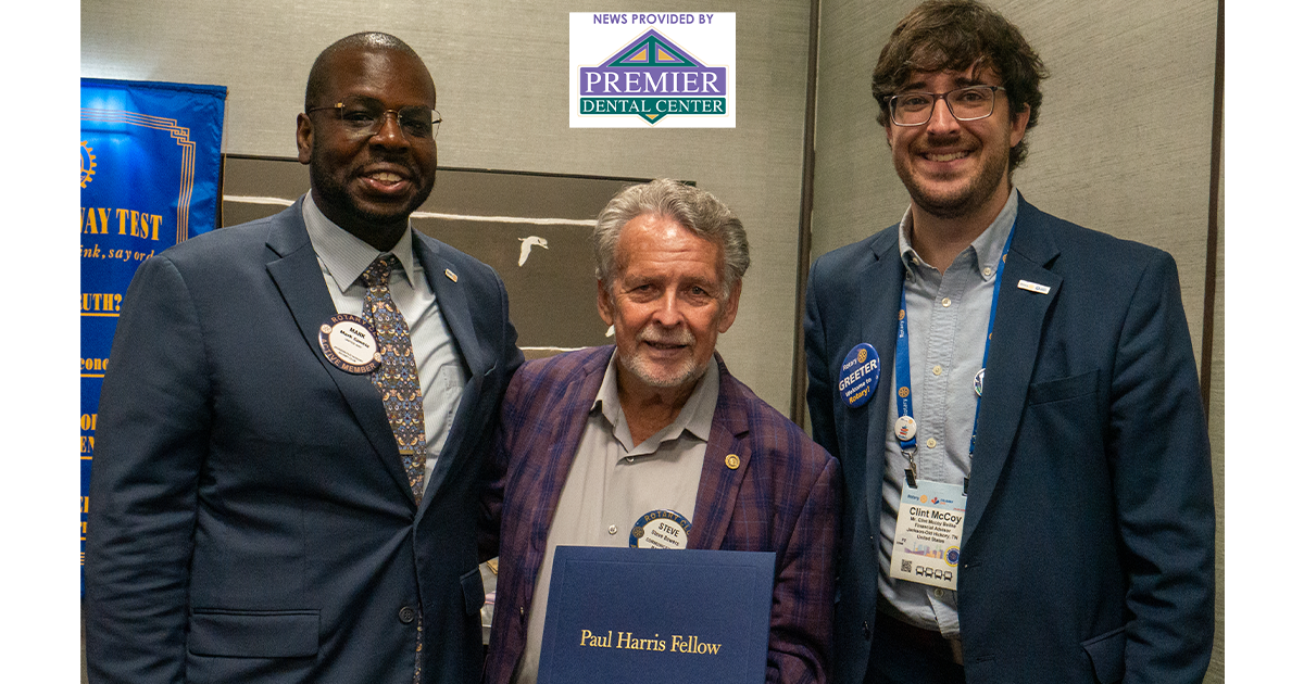 Local Legend Steve Bowers Recognized As A Paul Harris Fellow - Talk-N ...