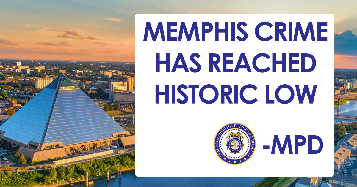 Memphis Crime Hits Historic Low, MPD Says, Despite FBI’s “Most ...
