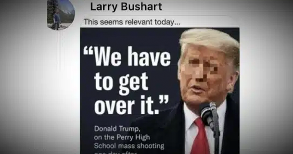 Lexington man still in jail with $2M bond after posting a Trump meme on ...