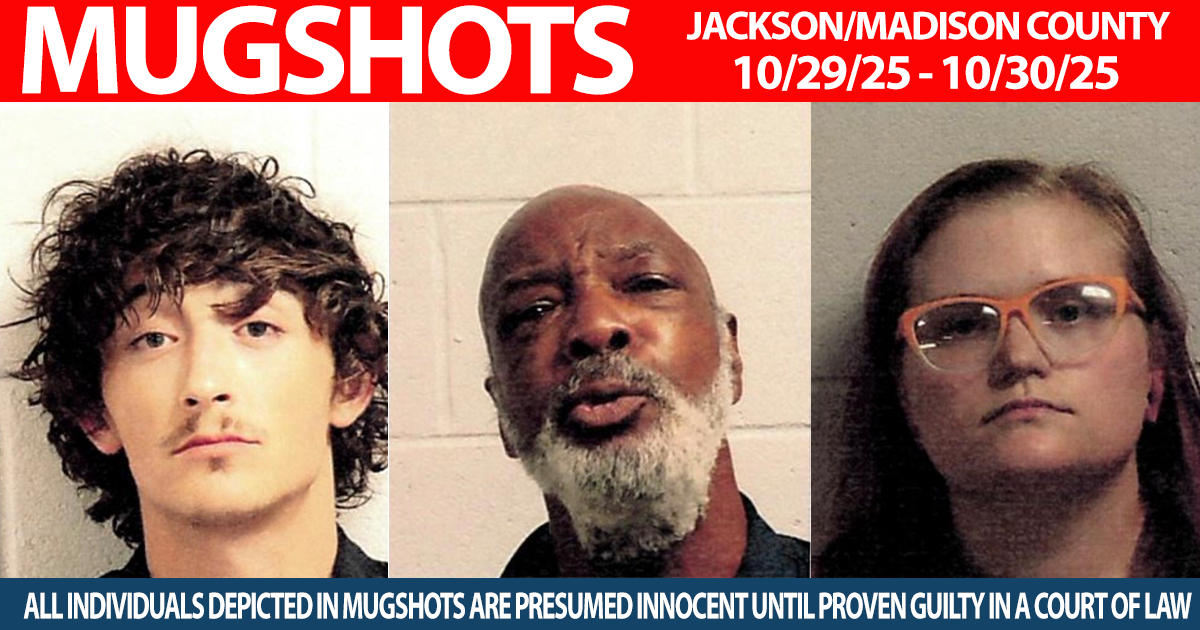 Jackson Mugshots: 10/29/2025 - 10/30/2025 - Talk-N West TN