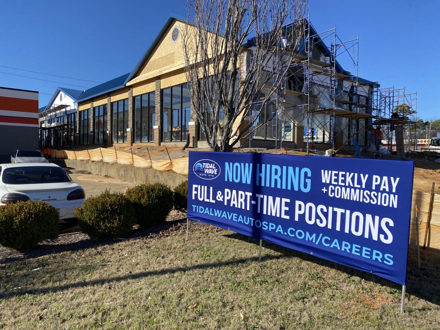 Construction continues on new car wash on Vann Drive - Talk-N West TN