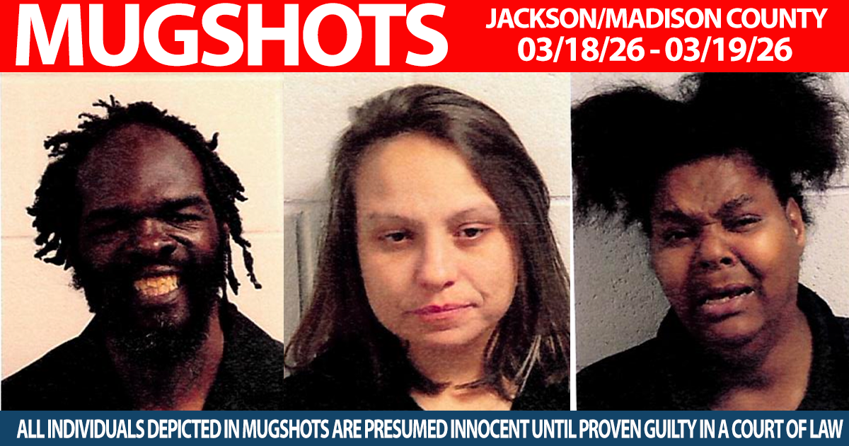 Jackson Mugshots: 03/18/2026 - 03/19/2026 - Talk-N West TN