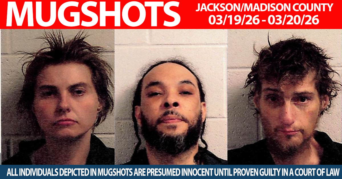 Jackson Mugshots: 03/19/2026 - 03/20/2026 - Talk-N West TN